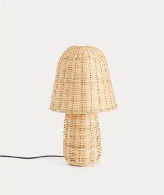 Ratanová stolní lampa v přírodní barvě (výška 65 cm) Neuda – Kave Home