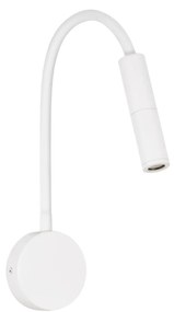 LED bílé nástěnné svítidlo Sonica