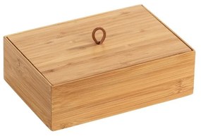 Bambusový box s víkem Wenko Terra, šířka 22 cm