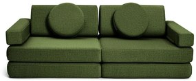 Rozkládací malá dětská pěnová pohovka a bunker SHAPPY PLAY SOFA ORIGINAL MINI více barev Barva: Bottle Green