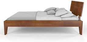 Buková postel Bari - zvýšená   , Buk přírodní, 140x200 cm