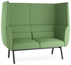 LD SEATING - Dvoumístná sedačka NIDO NI-K2-H s vysokým opěrákem