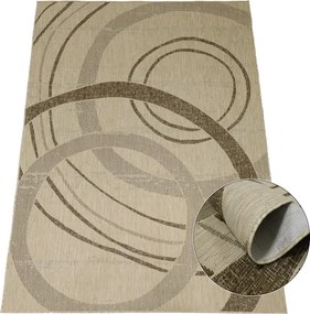 BE Koberec Eqos 0003 BEIGE - béžový obdélníkový Rozměr: 120x180 cm
