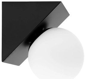 Toolight, nástěnné svítidlo 1xE27 APP1227-1W, černá matná, OSW-40116