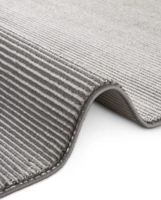 ELLE Decoration, Běhoun Perles 106187 Cream Anthracite z kolekce Elle, 80x240, šedá, ložnice