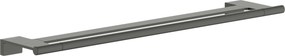 Hansgrohe AddStoris S - Držák ručníků, délka 66 cm, kartáčovaný černý chrom 41763340