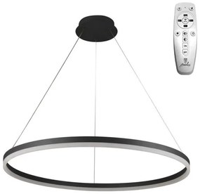 Brilagi - LED Stmívatelný lustr na lanku CIRCLE LED/55W/230V 3000-6500K černá+DO