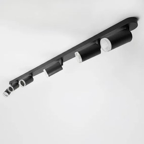 Brilagi - Koupelnové bodové svítidlo SELE 6xGU10/30W/230V IP44 černá