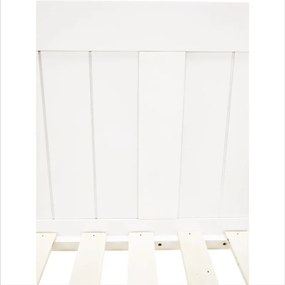 Postel s přistýlkou 90x200, borovicové dřevo, bílá, GLAMIS Kondela 0000227796
