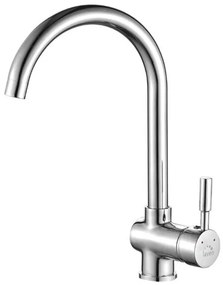 Laveo Lete, kuchyňská baterie stojící h-318, chromová, LAV-BKU_068D