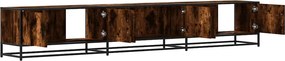 TV skříňka kouřový dub 240 x 35 x 41 cm kompozitní dřevo 3300797