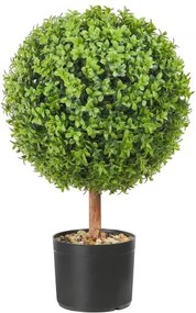 Umělé topiary Zimostrázové stromy, 61 cm vysoké (2 kusy)