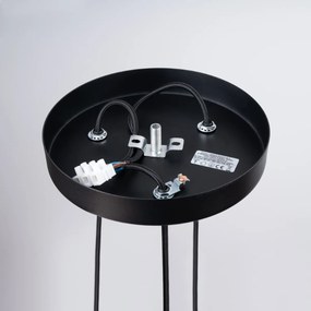 Sollux Lighting Závěsné svítidlo ARCHE 3P černé