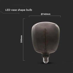 LED Žárovka FILAMENT E27/4W/230V