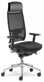 LD seating Kancelářské křeslo STORM 550N6-SYS bez područek SYS - synchronní mechanismus s blokací v pěti pozicích GALERIE - Čalounění LD seating LÁTKY 3 / SILVERTEX, FAME, MAGIC 2021