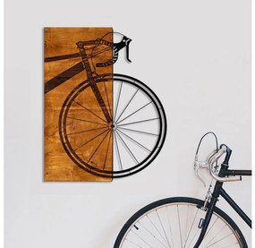 Asir Nástěnná dekorace 45x58 cm kolo dřevo/kov 899SKL1296
