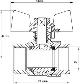 Koer KR.217.W 1/2"FF
