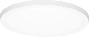 Ecolite Bílý vestavný LED panel kulatý 225mm 6-18W CCT WPCB2-18W/BI
