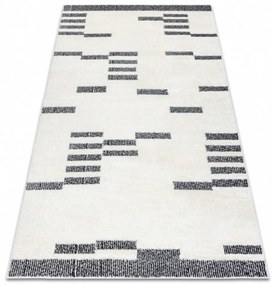 Kusový koberec Ceiba krémovočerný 120x170cm