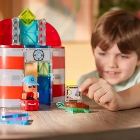 MAGNA-TILES Magnetická stavebnice Lighthouse Rescue / 26 dílů / od 3 l