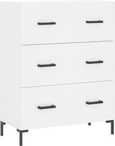 Skříň highboard bílá 69,5 x 34 x 180 cm kompozitní dřevo 3199745
