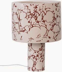 Keramická stolní lampa Fluido