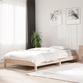 Stohovatelná postel 80 x 200 cm masivní borovice - Default Title