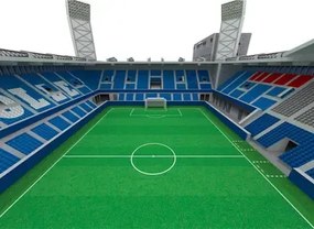 STADIUM 3D REPLICA 3D puzzle Stadion MAC3PARK - FC PEC Zwolle / 87 díl