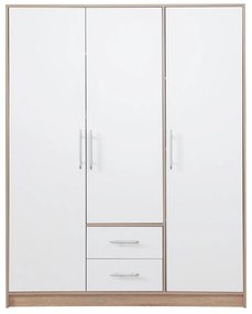 SMART sb | šatní skříň SR2 | 150 cm | sonoma/bílá