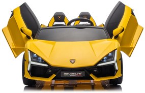 Dětské elektrické auto Lamborghini Revuelto XL STRONG žluté
