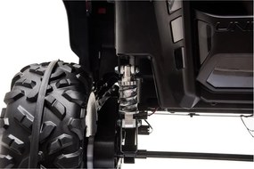 LEAN CARS Vozidlo na akumulátor Mercedes Unimog S, černé