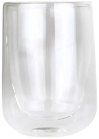 Smartcook Dvoustěnná sklenice 350ml z borosilikátového skla 2ks