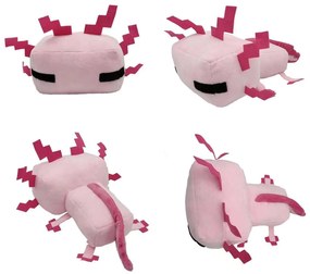 Minecraft plyšová hračka Axolotl 30 cm
