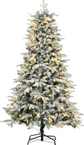 Umělý vánoční stromek s osvětlením 180cm
