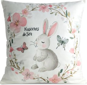 VELIKONOČNÍ DEKORAČNÍ POVLAK NA POLŠTÁŘ CONY1 45X45 CM VZOROVANÝ