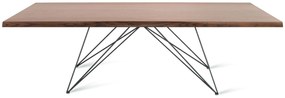 RIFLESSI - Stůl PEGASO se dřevěnou deskou (50mm)