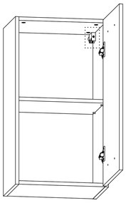 LANGEN au | horní skříňka G40 | s úchytem | UNI provedení | artisan
