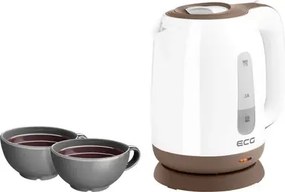 ECG RK 1759 Classica Bruno hnědá / rychlovarná konvice / 2200W / 1.7 L