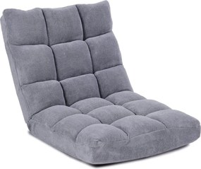 Costway Rozkládací křeslo Lazy Sofa Lazy Tatami Floor Cushion White