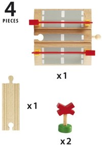 Brio - Železniční přejezd se závorami
