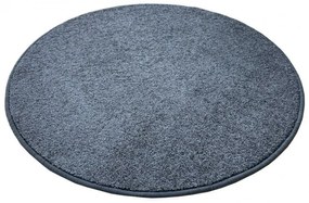 Vopi | Kusový koberec Capri šedý - Kulatý 200 cm průměr