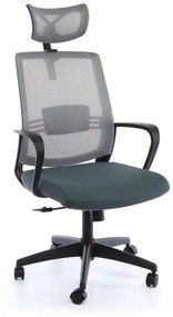 Kancelářská židle Arsen, šedá