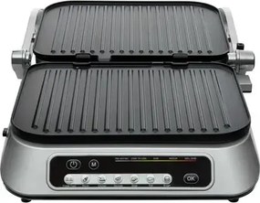 SENCOR SBG 6031SS stříbrná / Kontaktní gril / 2100 W / Regulace teplot