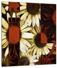 Obraz květů (30x30 cm)