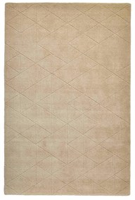 Béžový vlněný koberec Think Rugs Kasbah, 150 x 230 cm