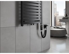 Mexen Uran, elektrické topné těleso 1200x600 mm + topná tyč 600 W, černá, W105-1200-600-2600-70