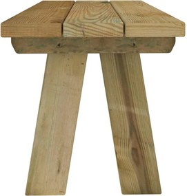 Zahradní lavice 110 cm impregnované masivní borové dřevo 318173