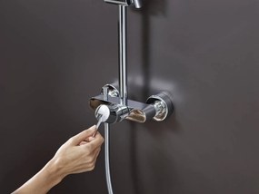Hansgrohe Croma Select S, Showerpipe 280 1jet s pákovou baterií, chromová, HAN-26791000