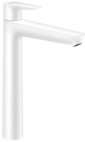 Hansgrohe Talis E, vysoká umyvadlová baterie 240 bez odtokové soupravy, bílá matná, 71717700