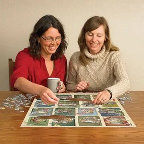 COBBLE HILL Puzzle Příroda v knihách / 1000 dílků / od 14 let